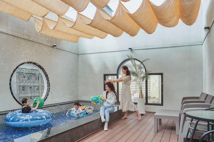 독채 패밀리 풀빌라 / 9층 ,87평 ,룸 3 ,욕실 3 - Mokpo-si