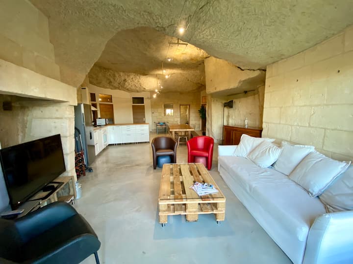 Le Veilleur De Loire Gîte Troglo - Maine-et-Loire
