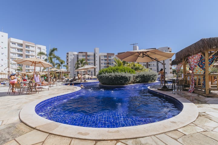 Apto Lagoa | Lagoa Eco Towers | 6x Sem Juros - Caldas Novas