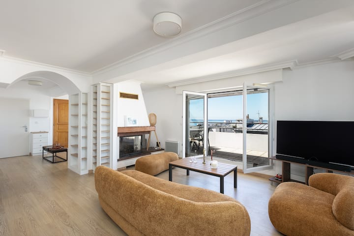 Vue Mer, Terrasse & Garage – Appart De Standing - Brest