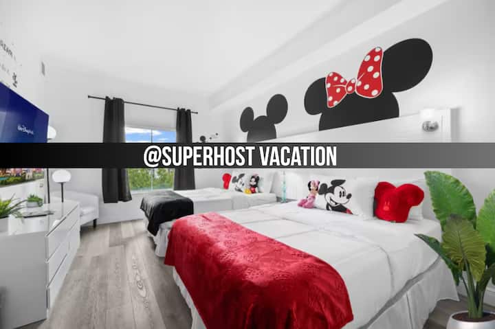 2 Bedroom Deluxe | Theme Park Free Shuttle Include - Orlando