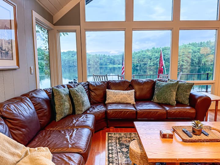 New Home Discount! Lakefront|dock|fireplace|xbox - Laconia, NH