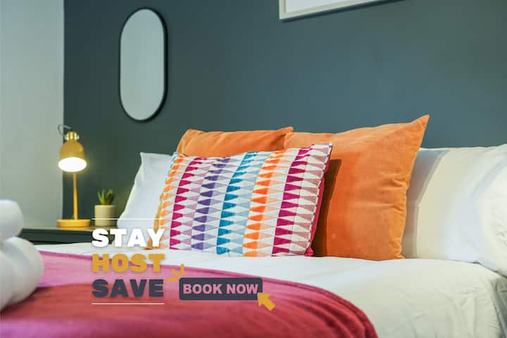 Stylish 3 Bed House | Parking & Great For Groups - イギリス ダービー