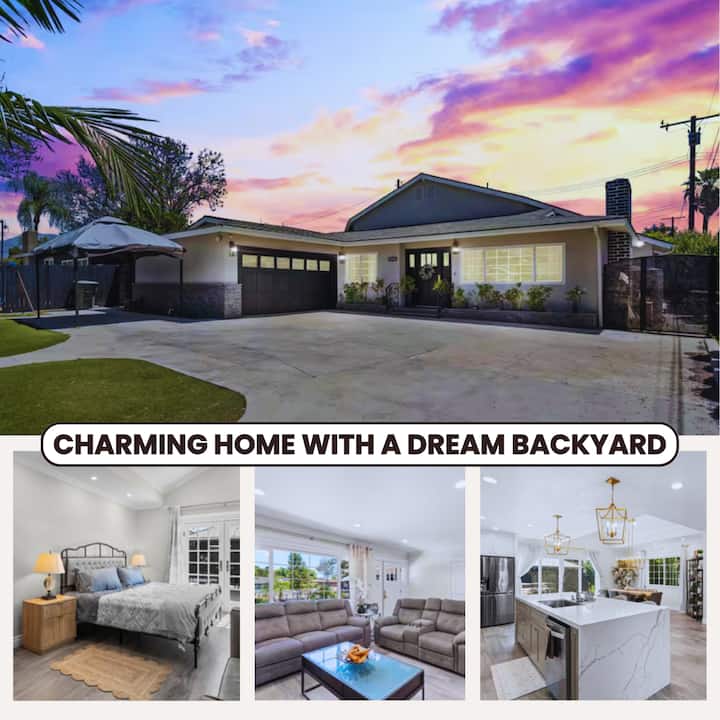 Wonderful Home With Amazing Enjoyable Backyard - Pomona, CA