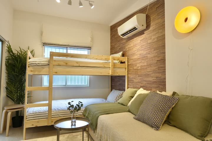 Tokyo Flash Hideout|商店街を抜けて徒歩13分 ・レトロモダン 1r - Harajuku