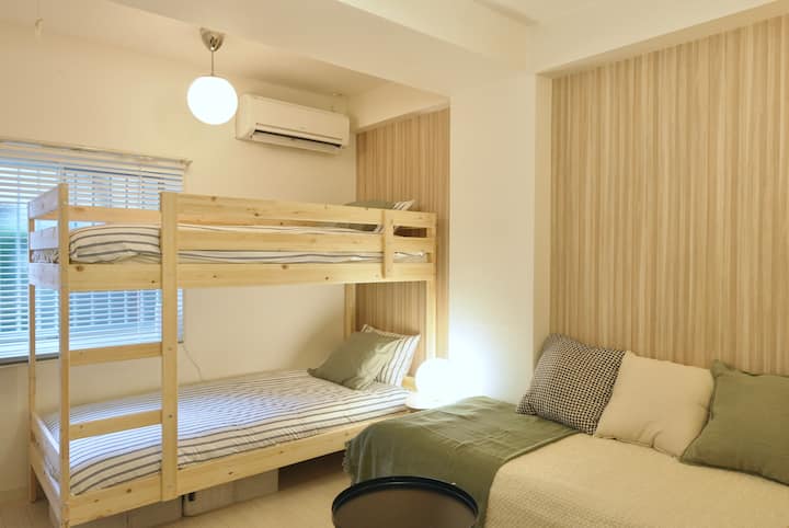 Tokyo Flash Hideout｜商店街を抜けて徒歩13分 ・レトロモダン 1r - Shinjuku Station