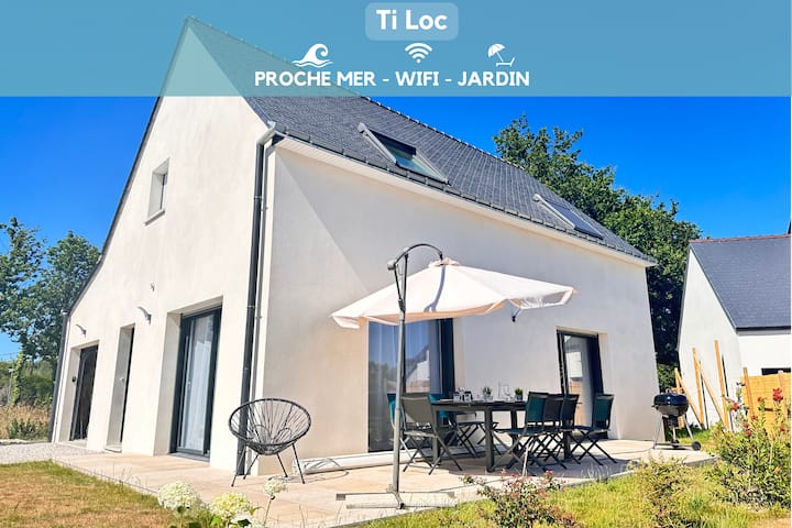 Ti Loc - Maison Familiale - Proche Océan Et Golfe - Locmariaquer