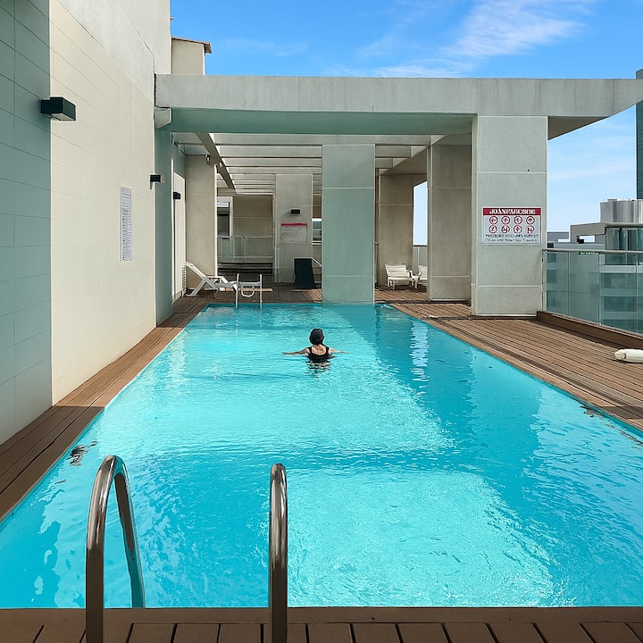 Depto Con Piscina Temperada Y Gym, Frente Al Mall - Vitacura