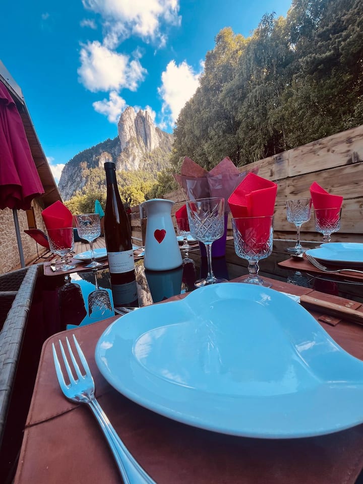 Cocon Romantique Vue Panoramique Sur Le Vercors - Autrans