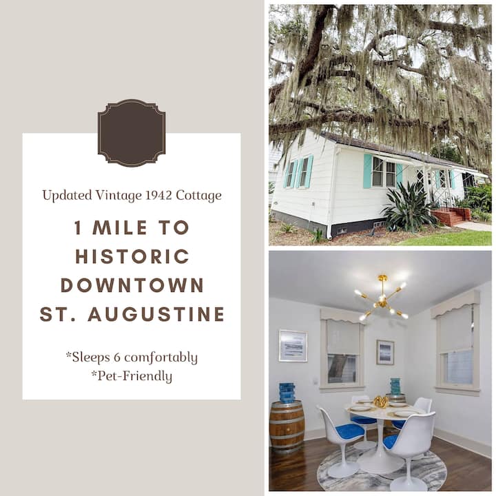 St. Augustine 2-bdrm | Pet Friendly | Near Beach - St. Augustine, FL