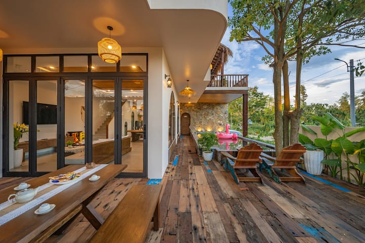 5br Private Villa/ Pool/ River & Nature View - Vietnam