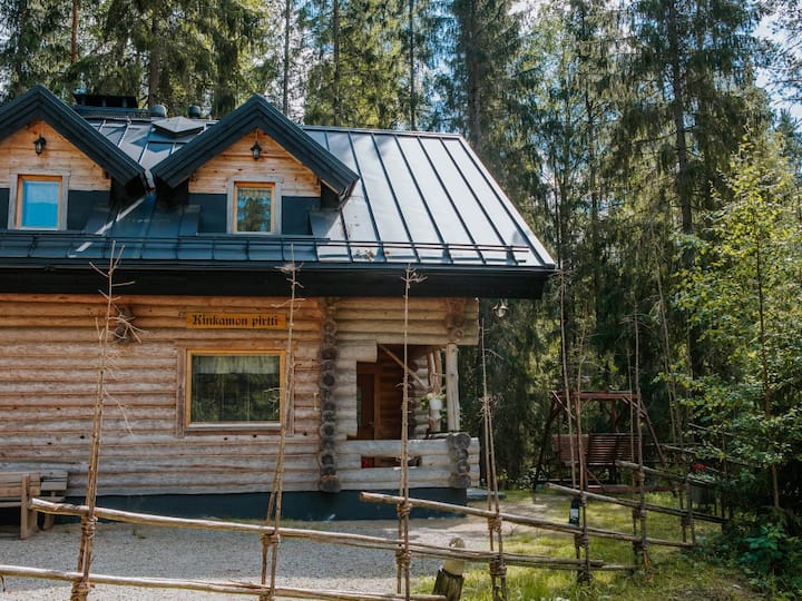 Hirsi Mökki Poskijärven Rannalla - Keuruu