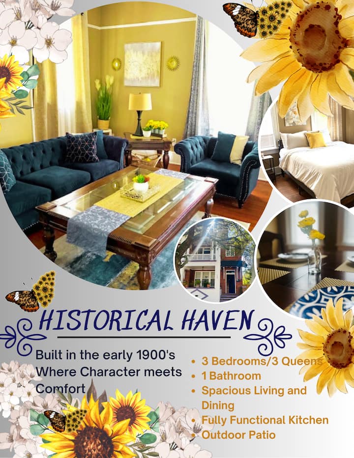 Historical Charmer– 3br Only 6 Min To Stadium - Jacksonville, FL