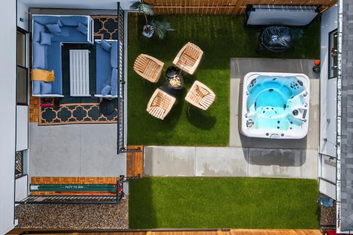 Hot Tub | Lux 2 Br | 1m+ Home | Games | Mins To Dt - Fort Calgary