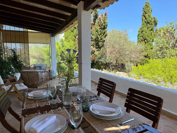 Peaceful Retreat 4 Min From The Beach A/c & Nature - Sa Coma