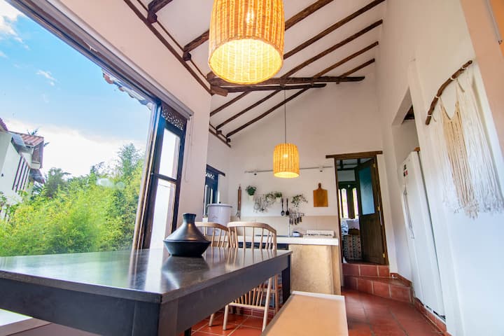 Finca Privada Con Jacuzzi Y Vista Increíble - Villa de Leyva