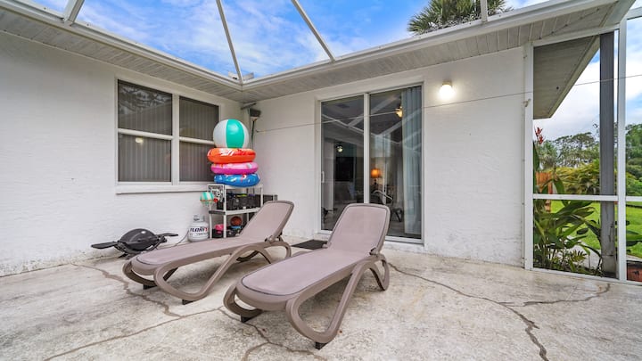 Sunny Poolside Retreat - North Port, FL