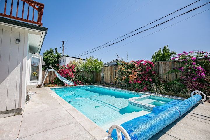 Fun 3br W/ Pool & Slide – Pet Friendly In San Jose - San José