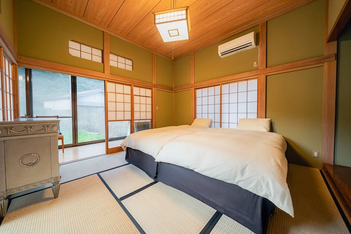 158㎡/最大8名可能 /駐車場3台分 / 緑に囲まれた平家でゆったりとした滞在を - 富津市