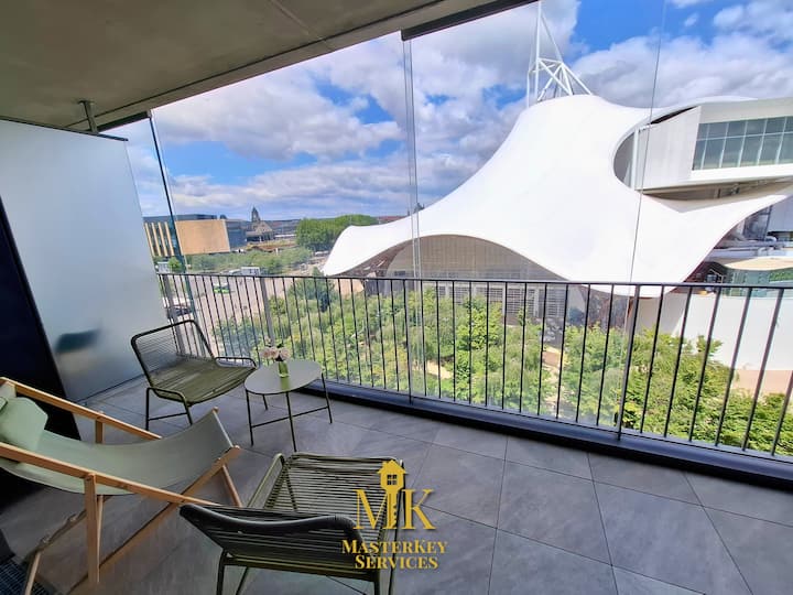 T2 Vue Pompidou – Balcon, Sport & Centre Muse - Metz