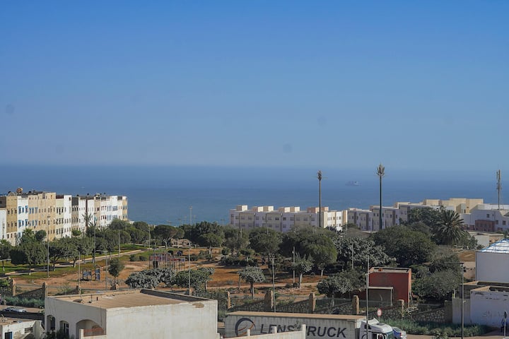Appartement Cosy Au Pied De La Mer D'anza - Agadir