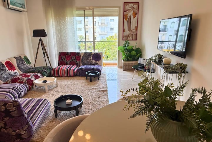 ÉLégant & Chic 2chambres -Maarif - الدار البيضاء