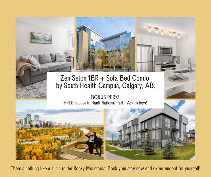 Free Banff Pass! Seton 1bd Suite By South Health - Canada