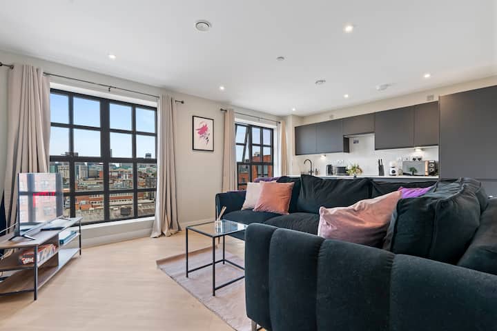 #45 2 Bed Lux Fountain Lofts Digbeth - Birmingham