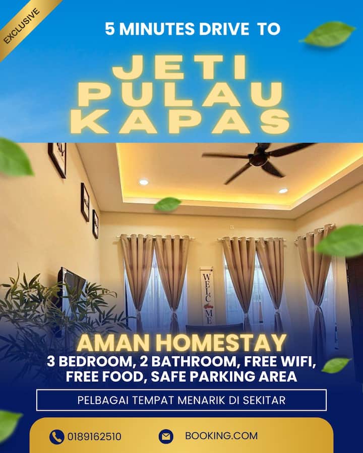 Aman Homestay, Marang - Marang