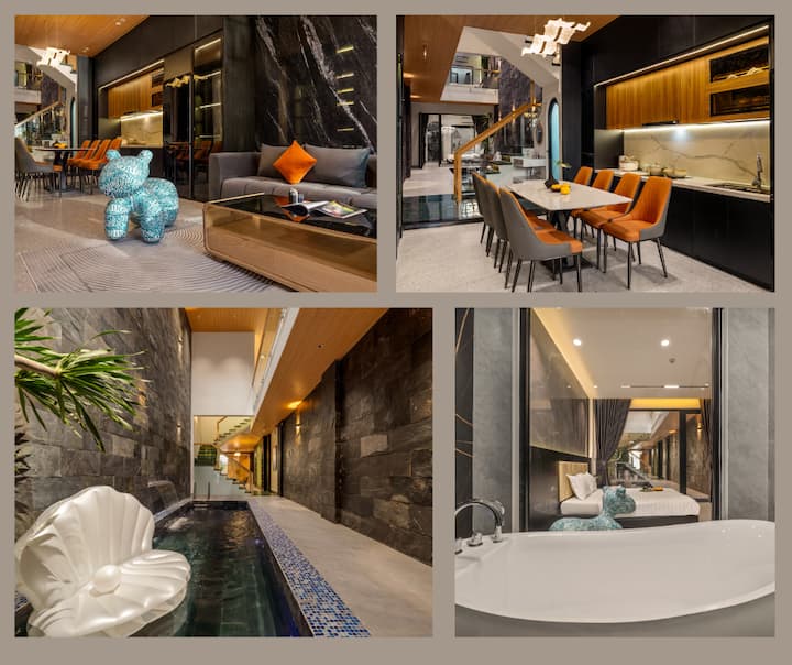 Villa Nguyên Căn Ngay Trung Cầu Rồng Có Hồ Bơi - Đà Nẵng