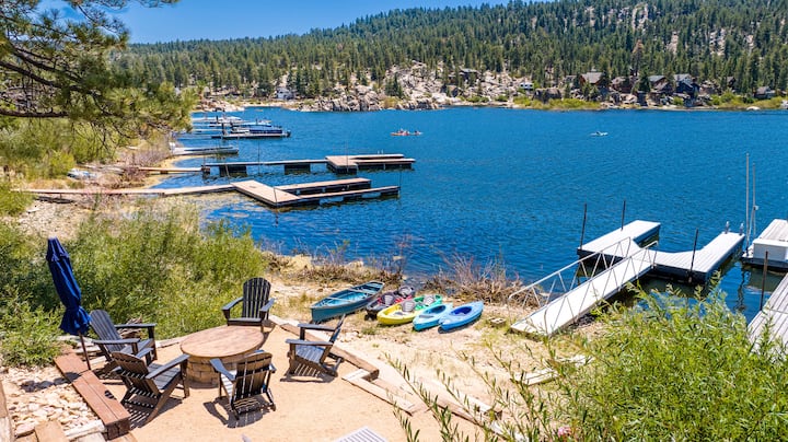 New! Bearadise~boulderbaycation~lakefront W/ Dock - Big Bear Lake, CA