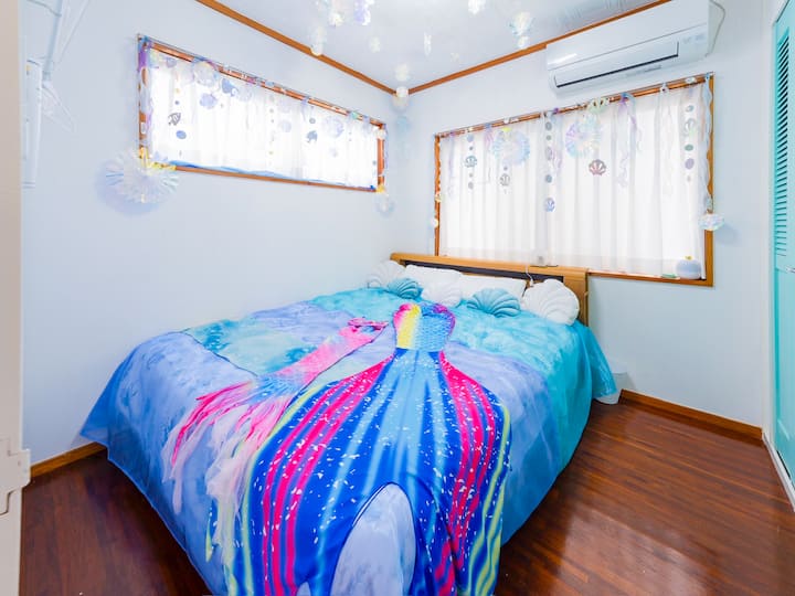 【最大9名/63㎡の広いお部屋】大人数で泊まって割安!写真映えする全室フォトスポットの沖縄一軒家 - Okinawa