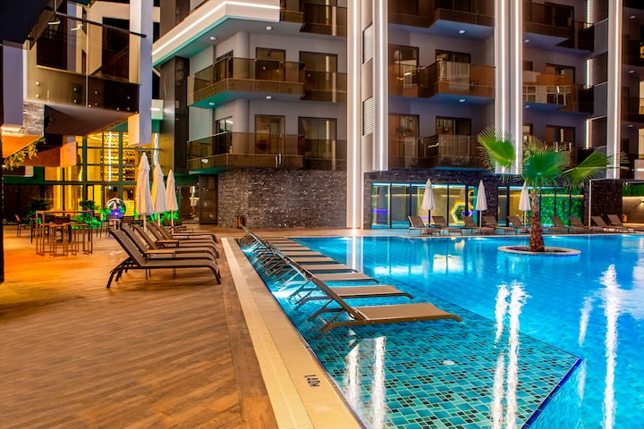 2bd Duplex With Terrace. 350m To The Cleopatra - Alanya