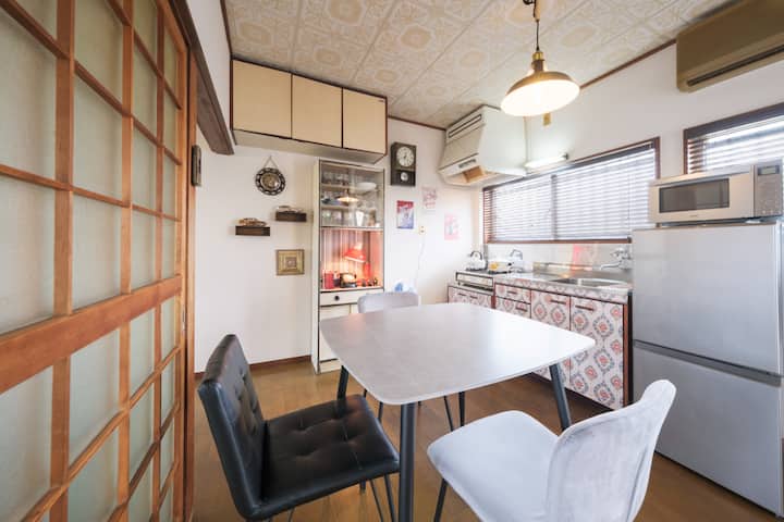 【マンスリー】レトロなアパート/201/駐車場無料/2名/大和駅徒歩15分/新宿/横浜/鎌倉/藤沢 - Sagamihara