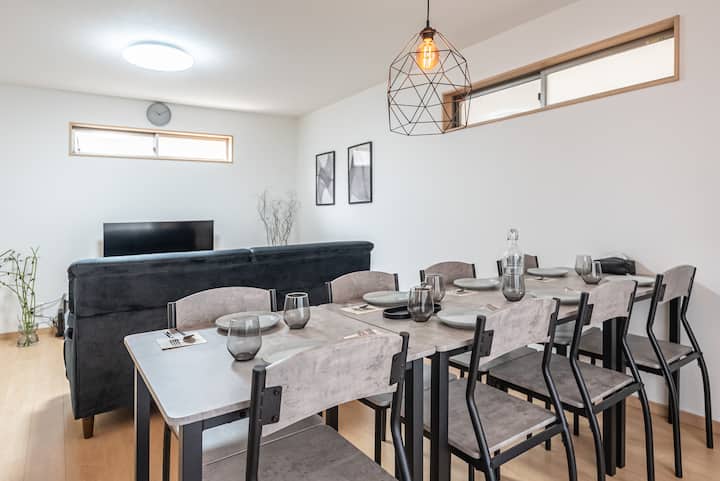 10 Guests Private House｜106㎡｜4min Sta｜namba 10 Min - Japan