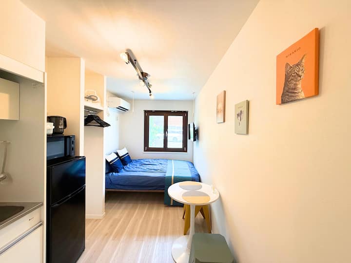 駅徒歩5分/1階/専用個室・キッチン・バス・wifi/西新宿/new - Shinjuku