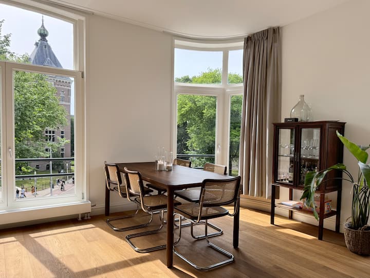 1882 Historic Amsterdam Apartment By The Park - Ámsterdam