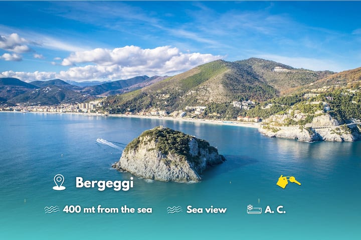 [Giardino E Piscina] Relax Con Vista Mare - Bergeggi