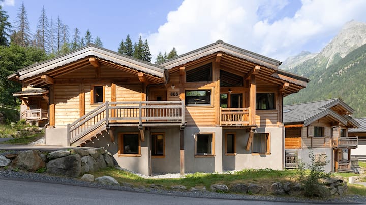 Chalet 4ch 4sdb | Jacuzzi Bainnordique - Chamonix-Mont-Blanc