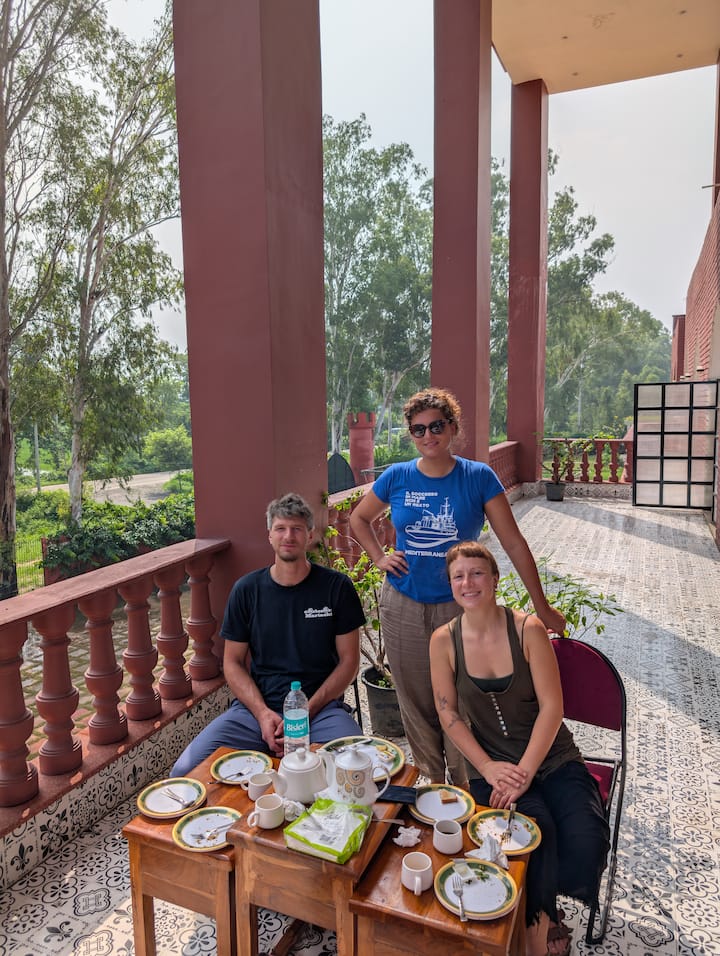 Sahib Room With Pool At Qila Heritage With Balcony - Moradabad