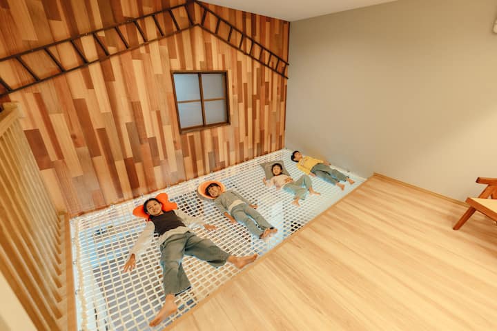 【 Yr Treehouse Kumamoto】3号室 熊本駅近&みんなで楽しめる木の温もり - Kumamoto