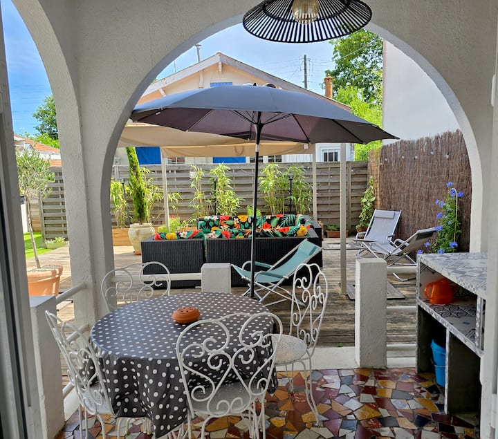 Chez Moun - Maison Près Plage Du Betey - Andernos-les-Bains