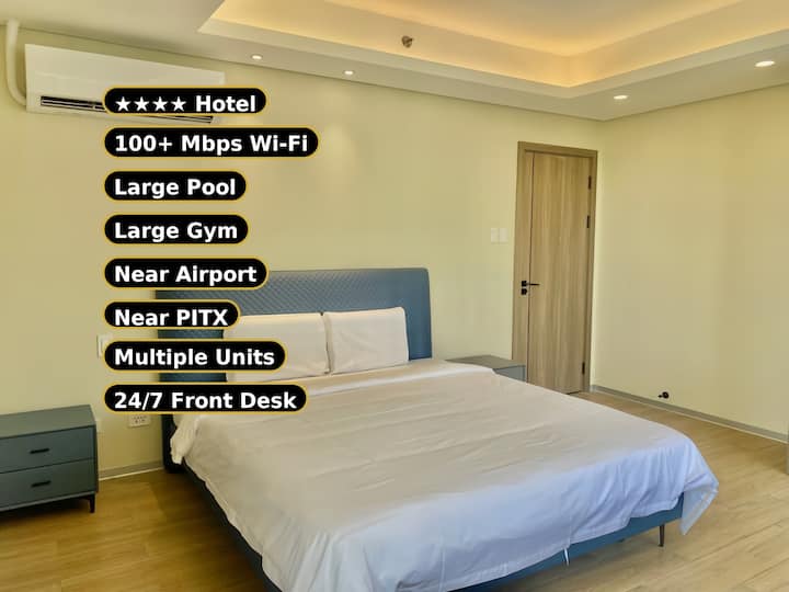 #2001  3br Hotel Suite | Near Airport, Pitx, Okada - Parañaque