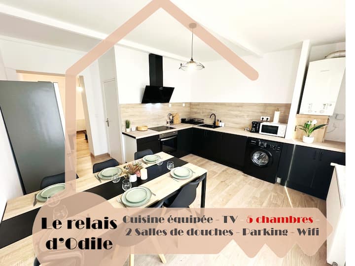 Charmante Maison - Pro & Famille - Tout Confort - Valenciennes