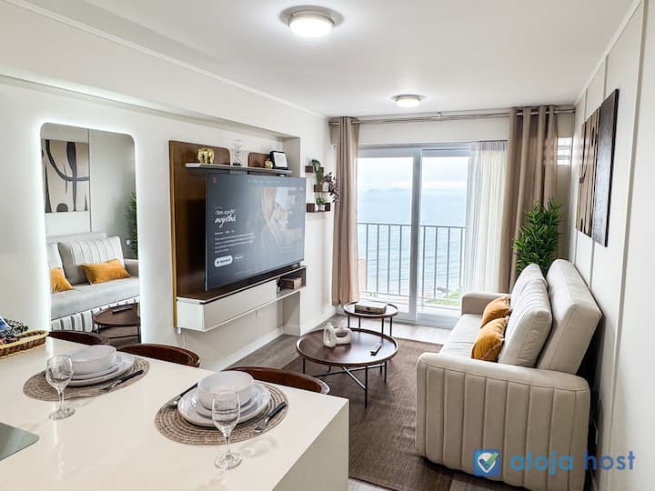 Luxury Apt With Ocean View And Free Netflix - Lima