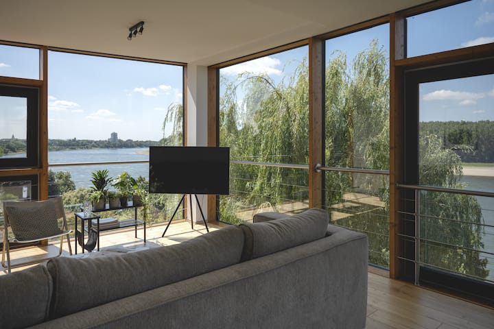 Nooqa: Exklusives Loft Penthouse Mit Rheinblick - Cologne
