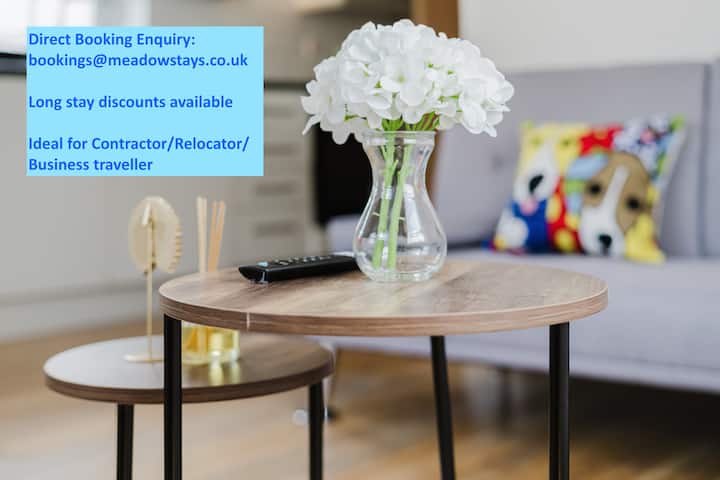 Woking 2-bed Apt & Parking - Ideal For Long Stay - 沃金