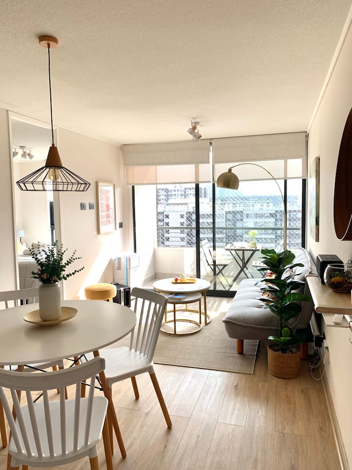 Hermoso Depto En ÑUñoa 1d/1b, Gran Vista - Macul