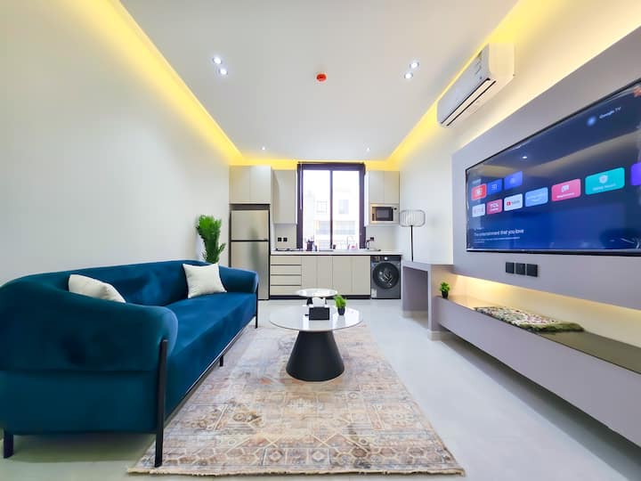 B101n Comfortable Bedroom With Stuning Living Room - Riyadh King Khalid Airport (RUH)