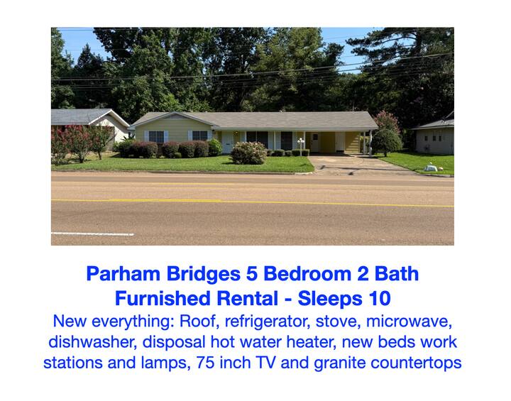 Parham Bridges 5 Bedroom 2 Bath - Jackson, MS